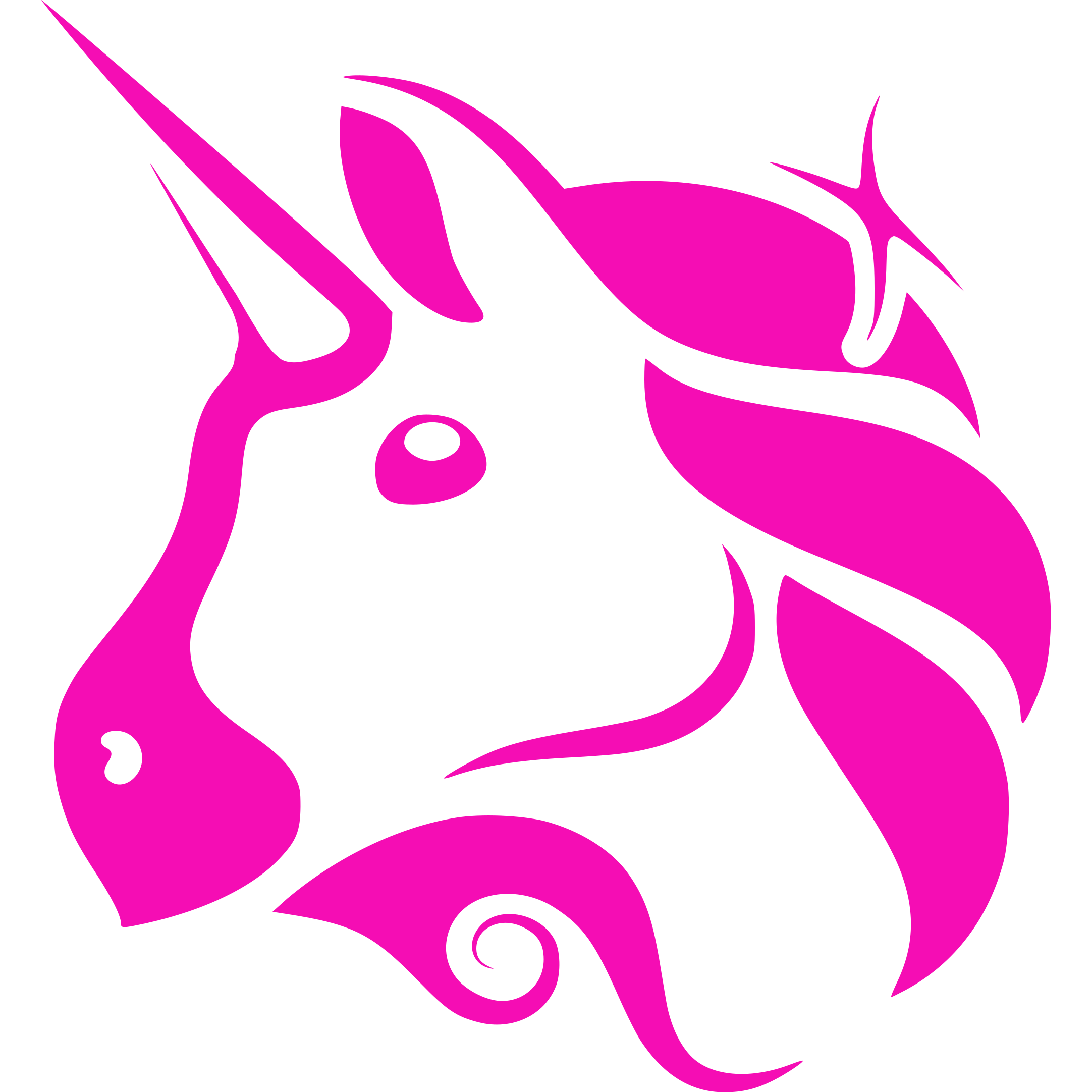 Uniswap UNI Logo SVG And PNG Files Download